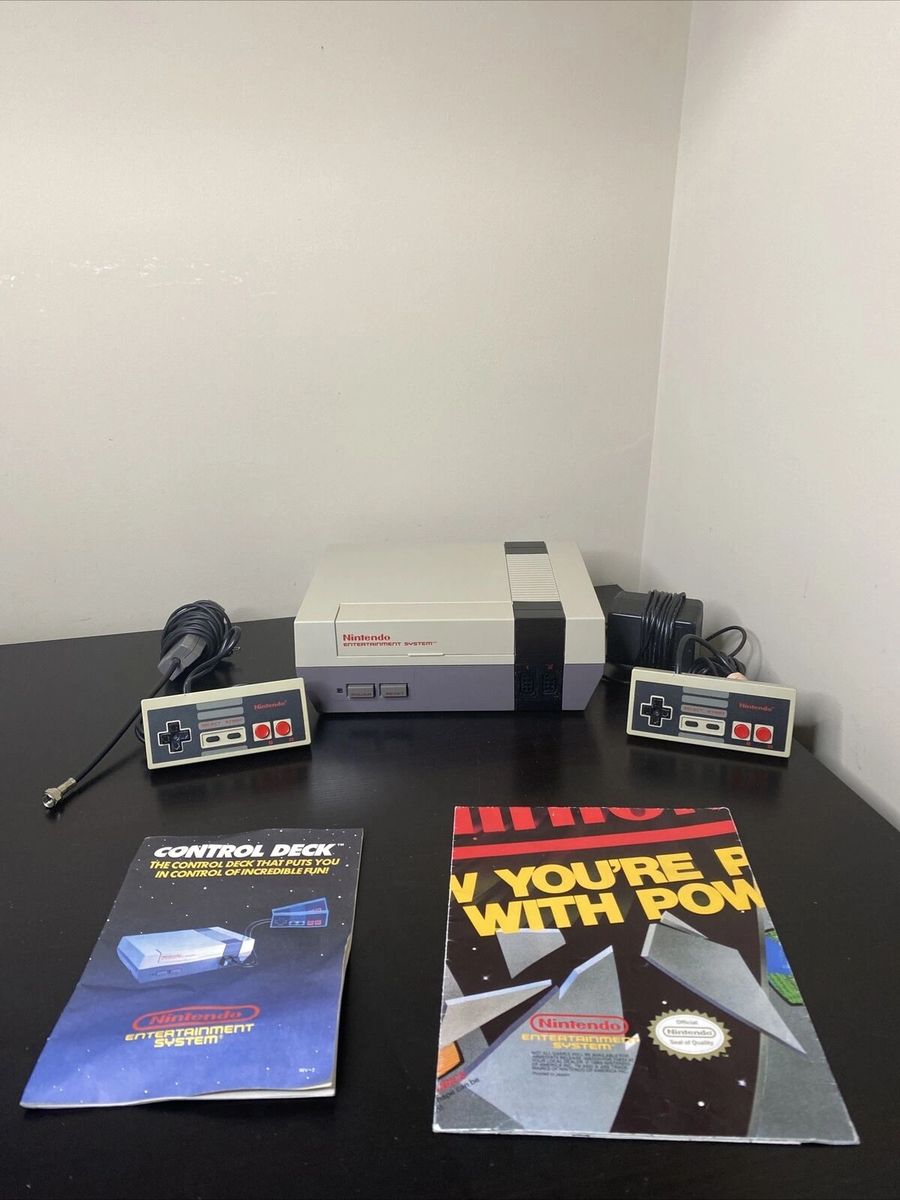 ORIGINAL NES w/ Two Controllers