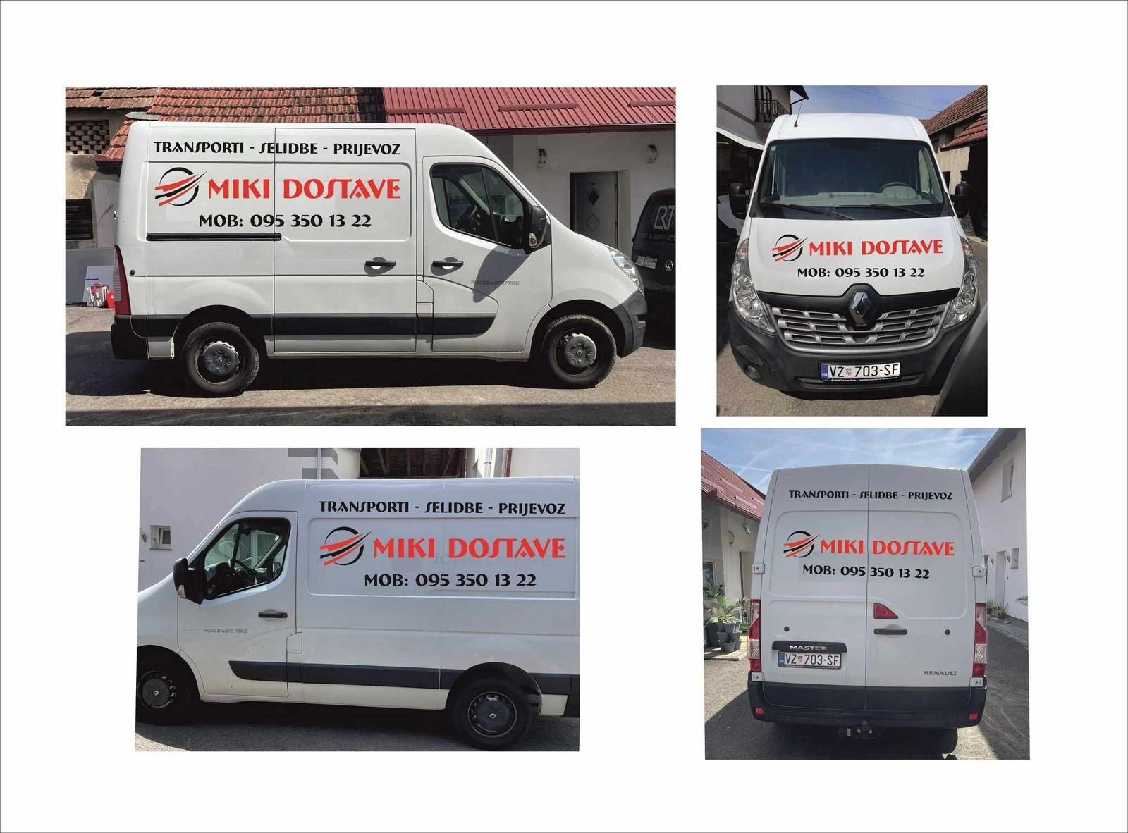 Kombi Prijevoz Varaždin Miki dostave