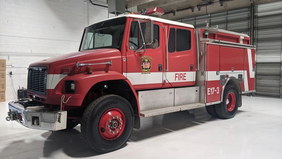 SOLD Freightliner Crew Cab 8.3 Cummins TYPE 3 Brush Pumper Wildland ...