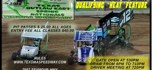 Texoma Speedway - Race Track, Entertainment, Outlaw Kart Racing