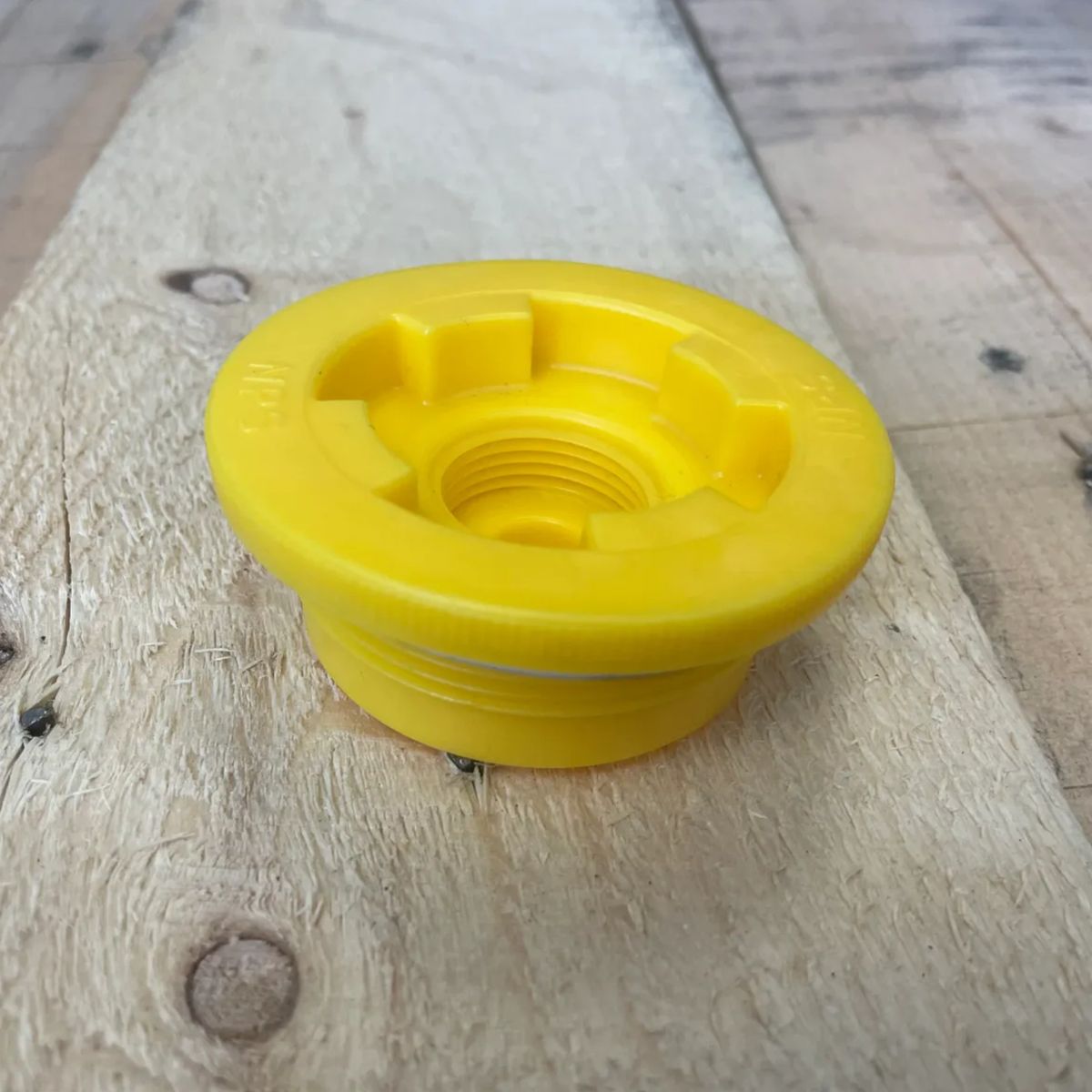 2" NPT HDPE Bung Plug w/ Vent