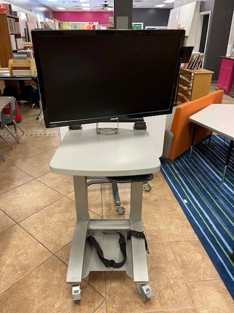 Anthro Technology System Mobile Cart with HDMI monitor