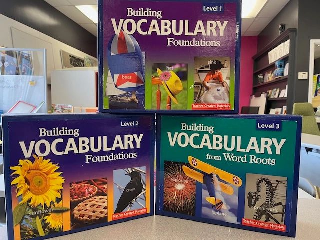 Building Vocabulary Kits, Grade 1, 2, or 3 by Teacher Created Materials