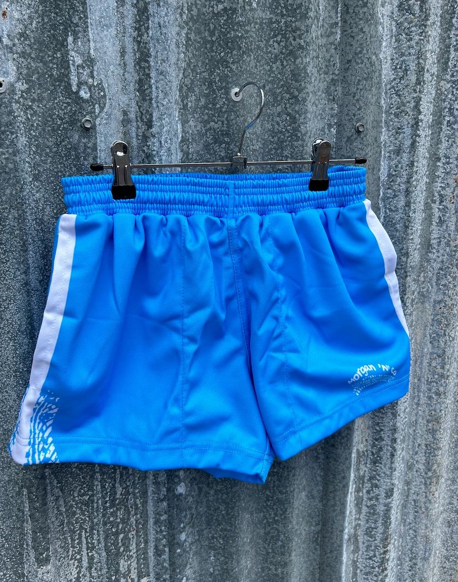 Light Blue Footy Shorts