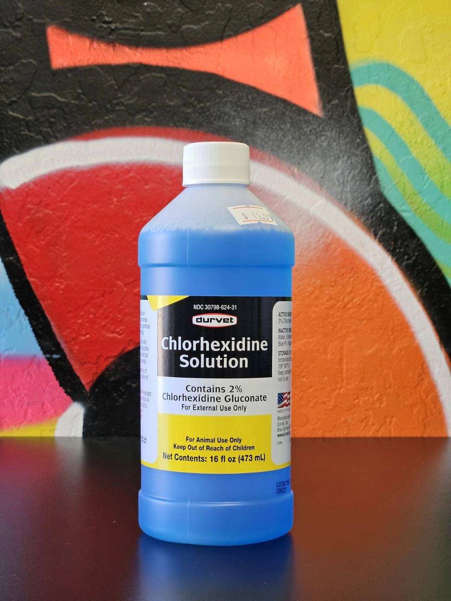 Durvet Chlorhexidine Solution 16oz