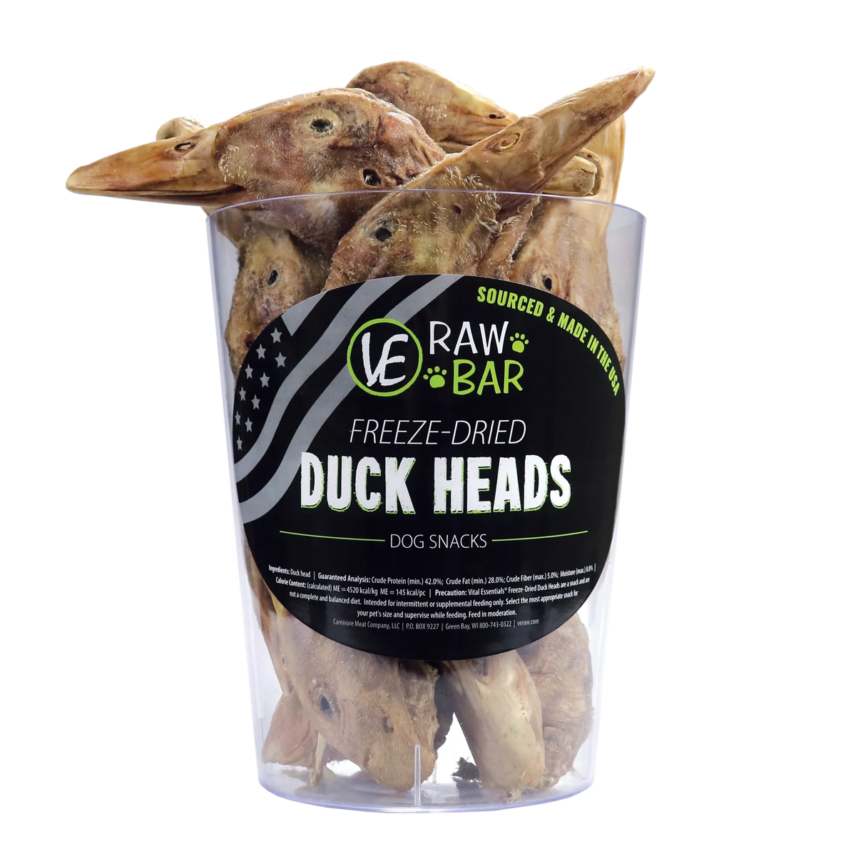 RAW BAR - Freeze Dried Duck Heads
