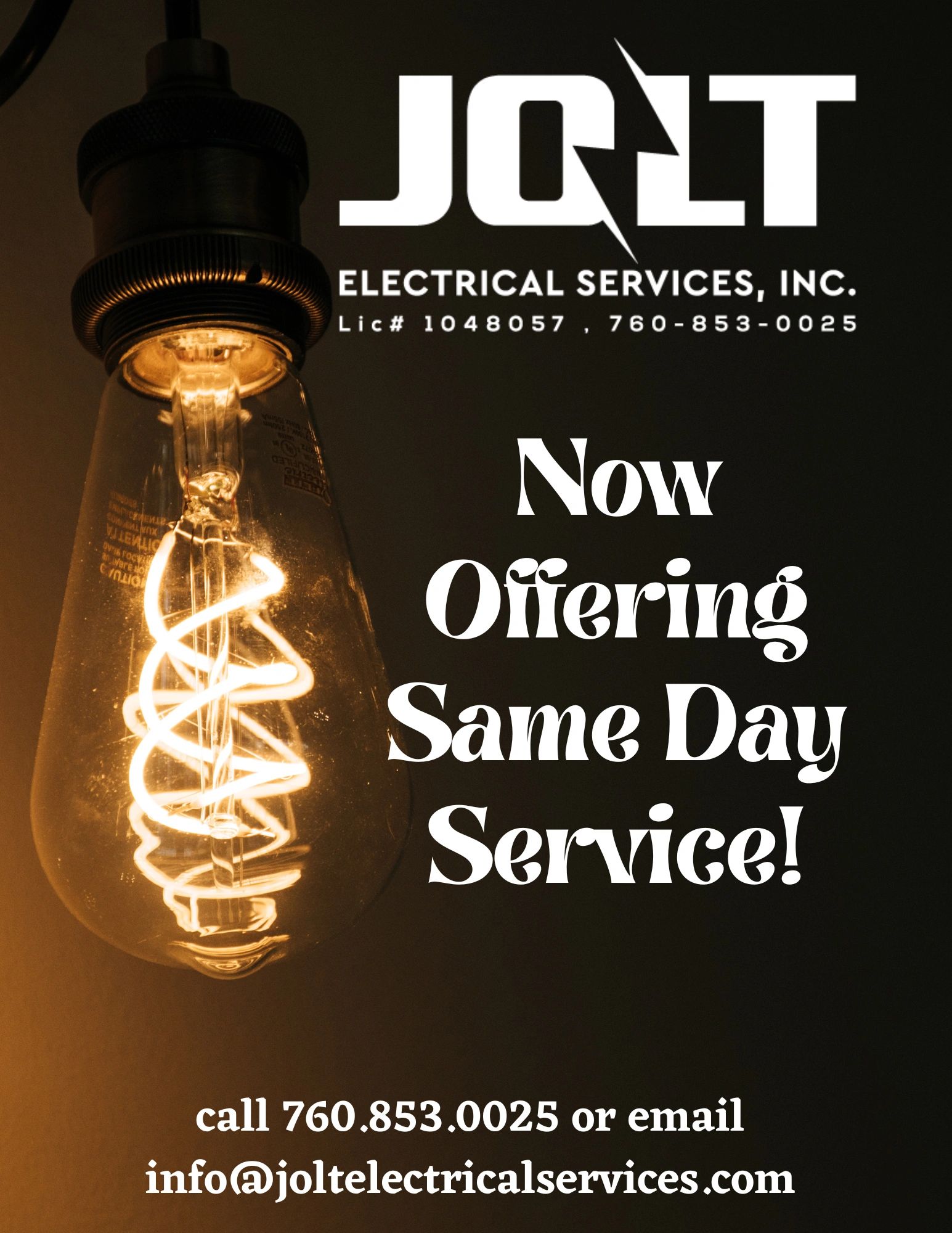Jolt Electrical Services, Inc. - Home