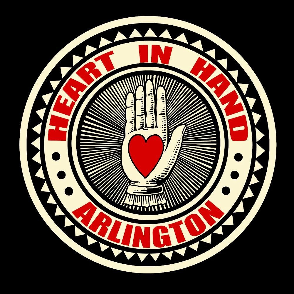 Heart In Hand Tattoo in Arlington