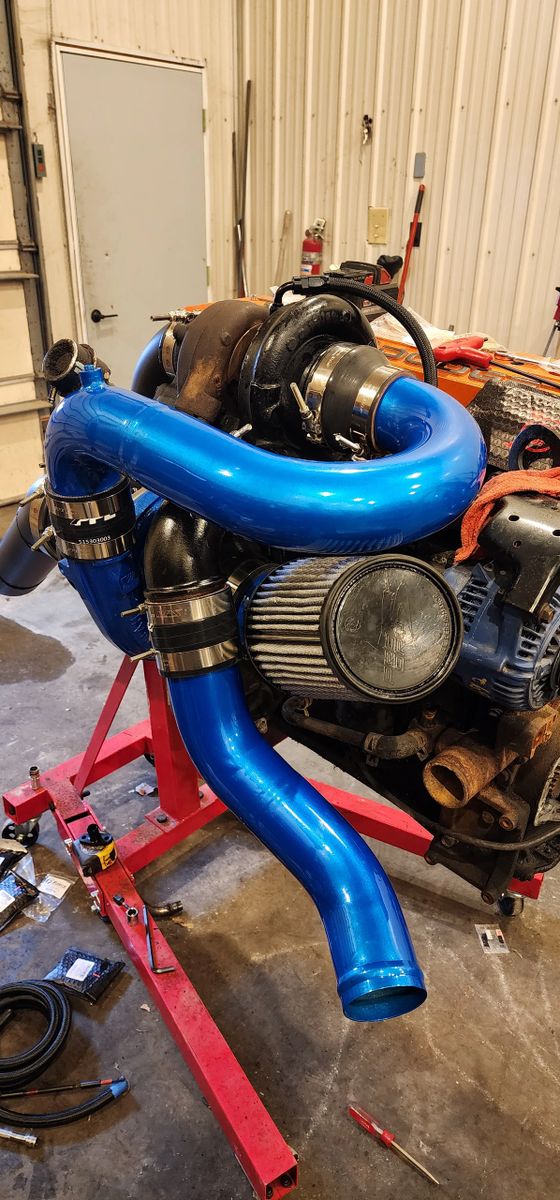 Add an s400 Over/Under Compound Turbo Kit