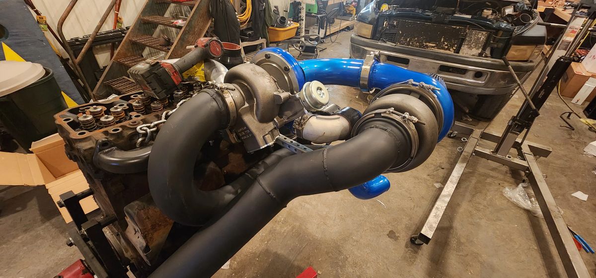 S300/S400 Side by Side Compound Turbo Kit