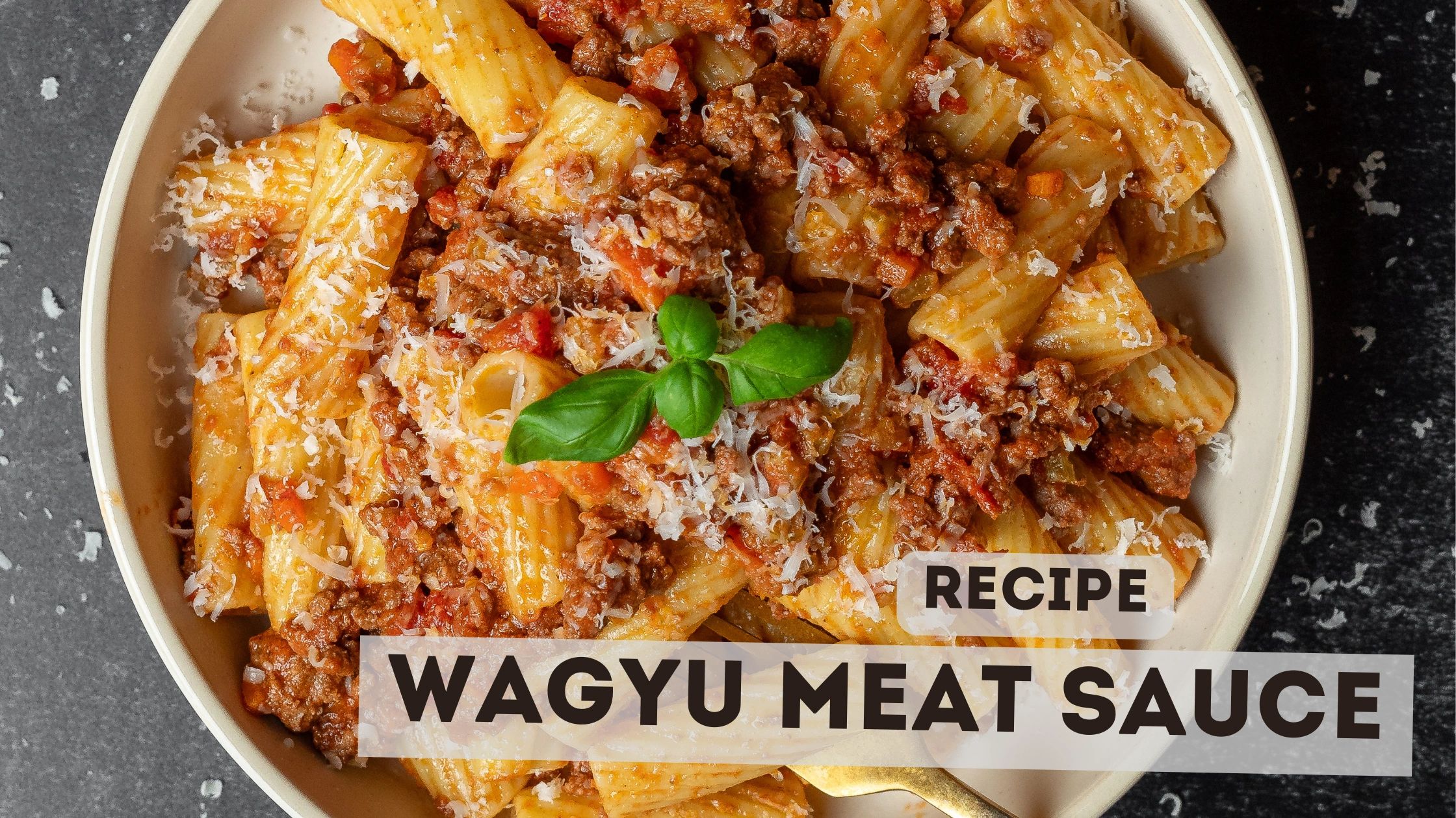 Comforting Wagyu Meat Sauce Recipe