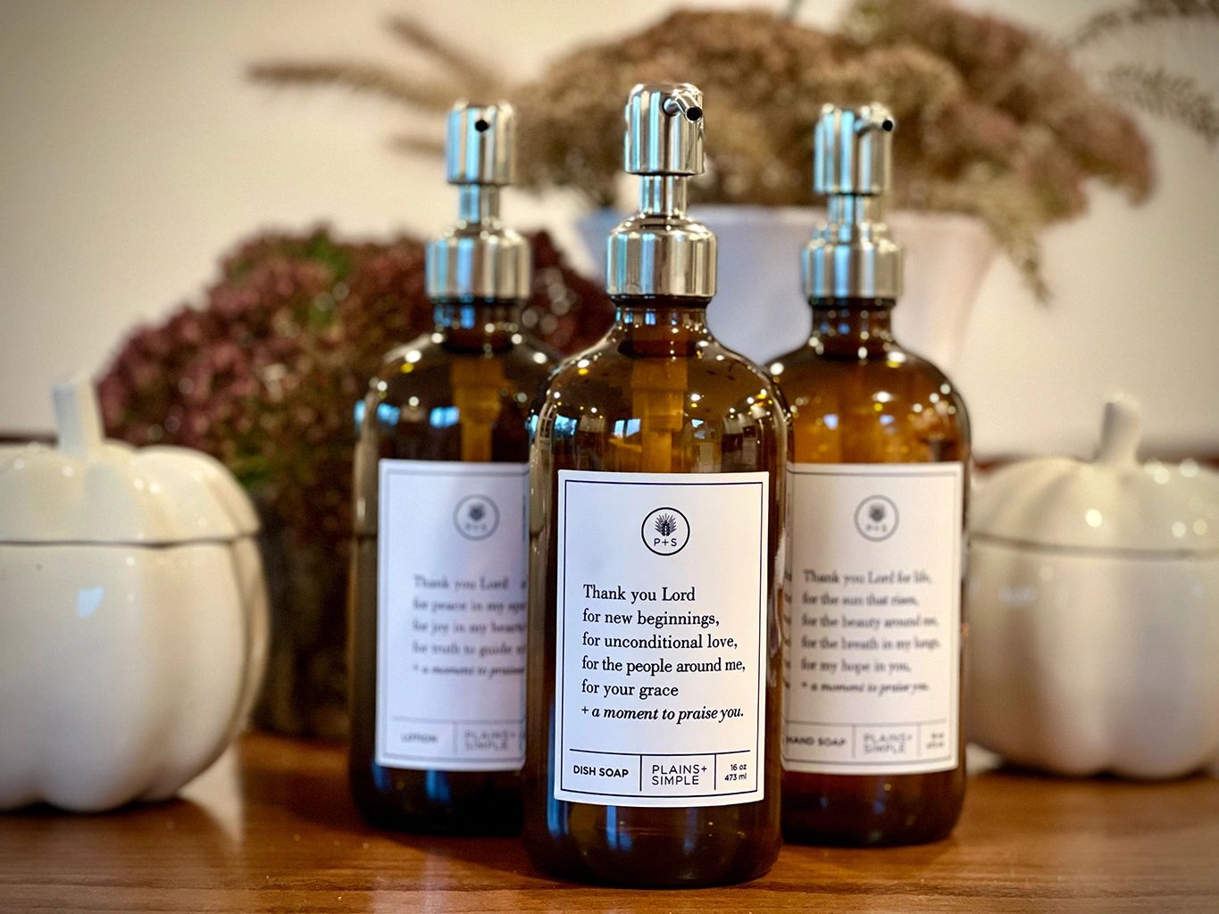 Plains + Simple | Reusable Soap Bottle for a Purposeful Life