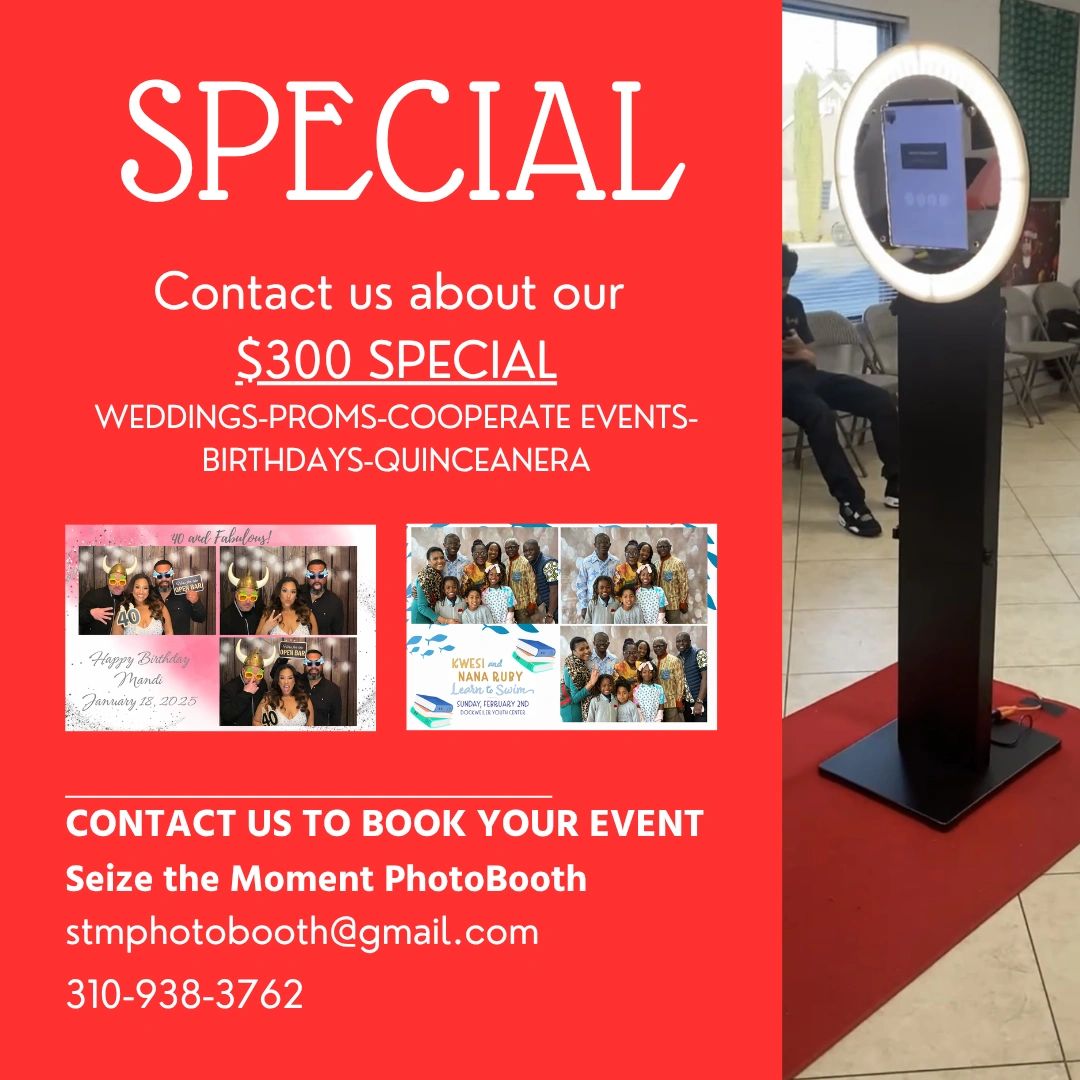 SEIZE THE MOMENT PHOTO BOOTH AND RENTALS