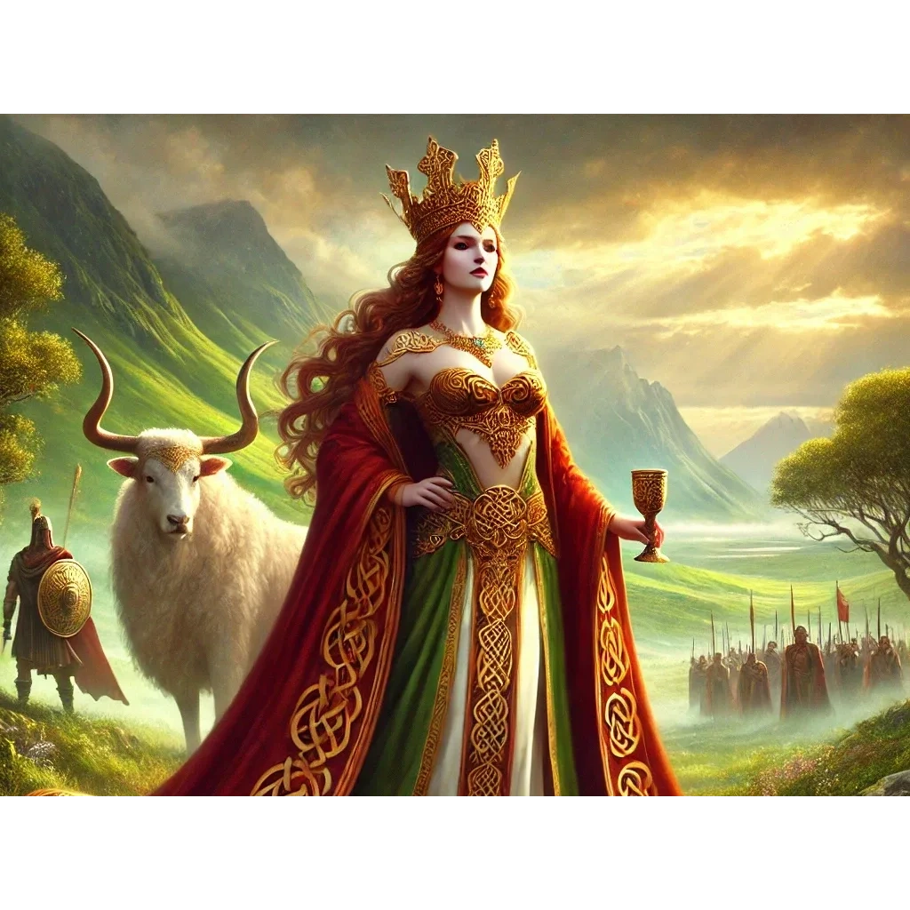 Queen Medb: The Powerful Ruler of Connacht + Leadership Spell