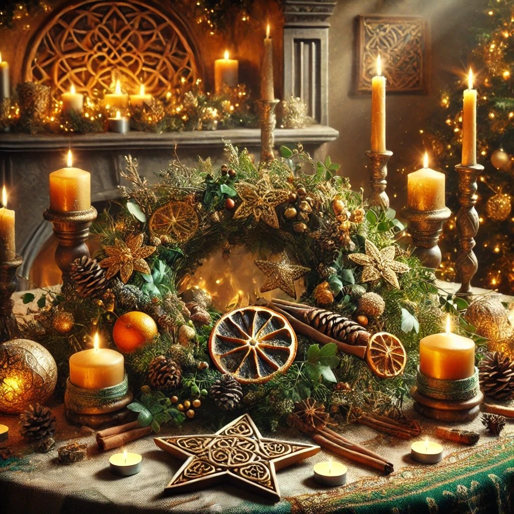 Traditional Yule Decor to Celebrate the Winter Solstice