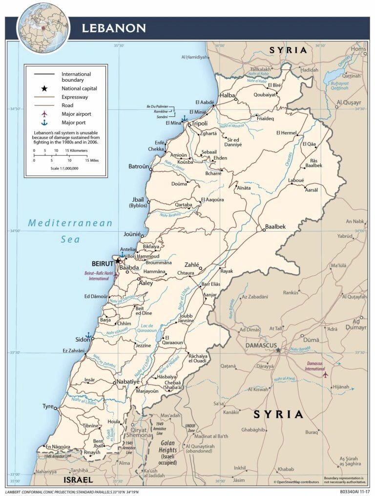 DHS Designates Temporary Protected Status for Lebanon