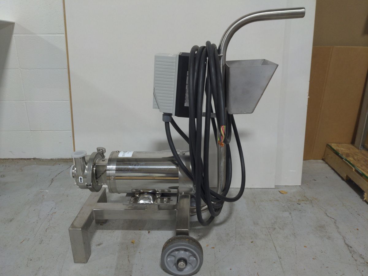 QTS Low Shear Pump Cart