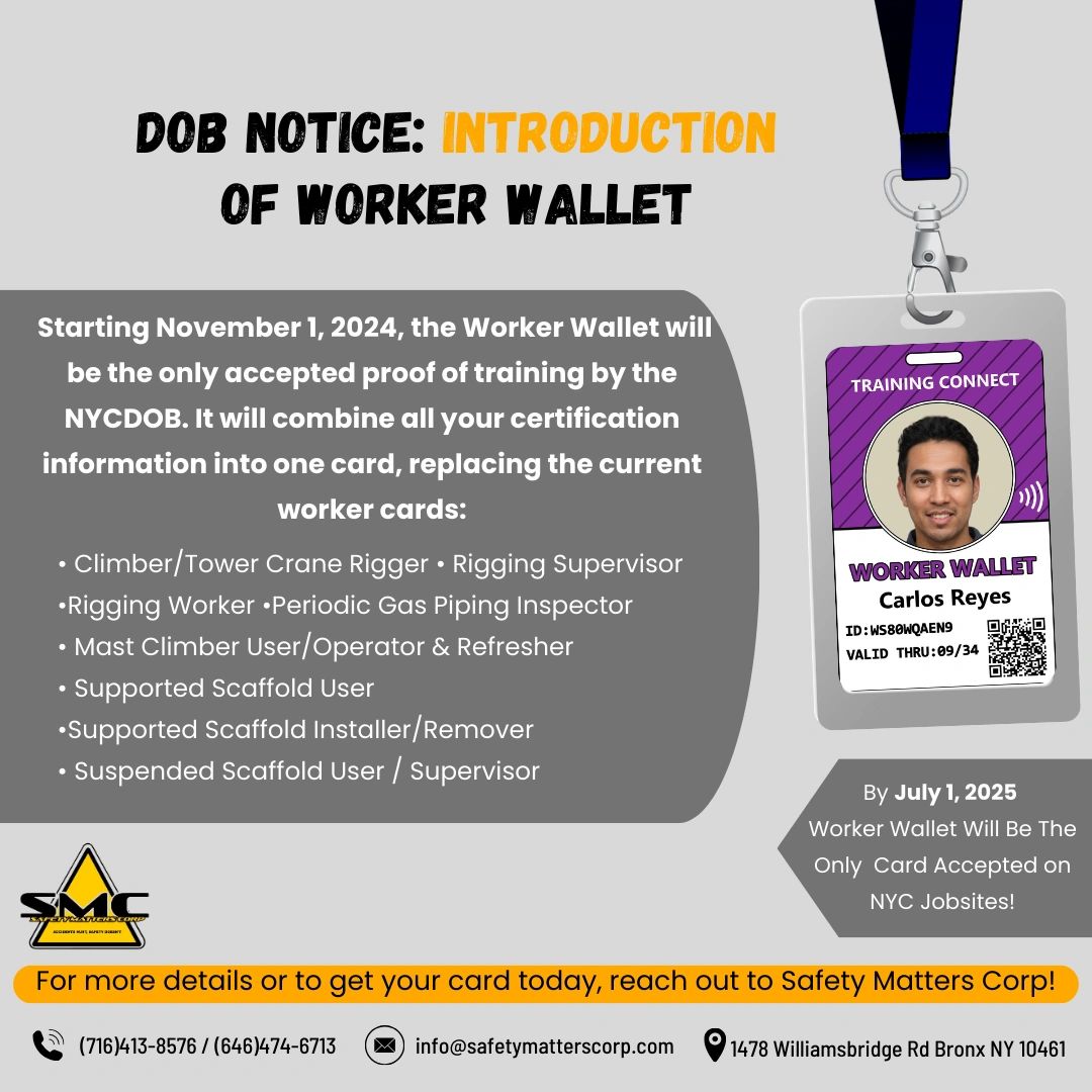 New DOB Worker Card – NYC Compliance