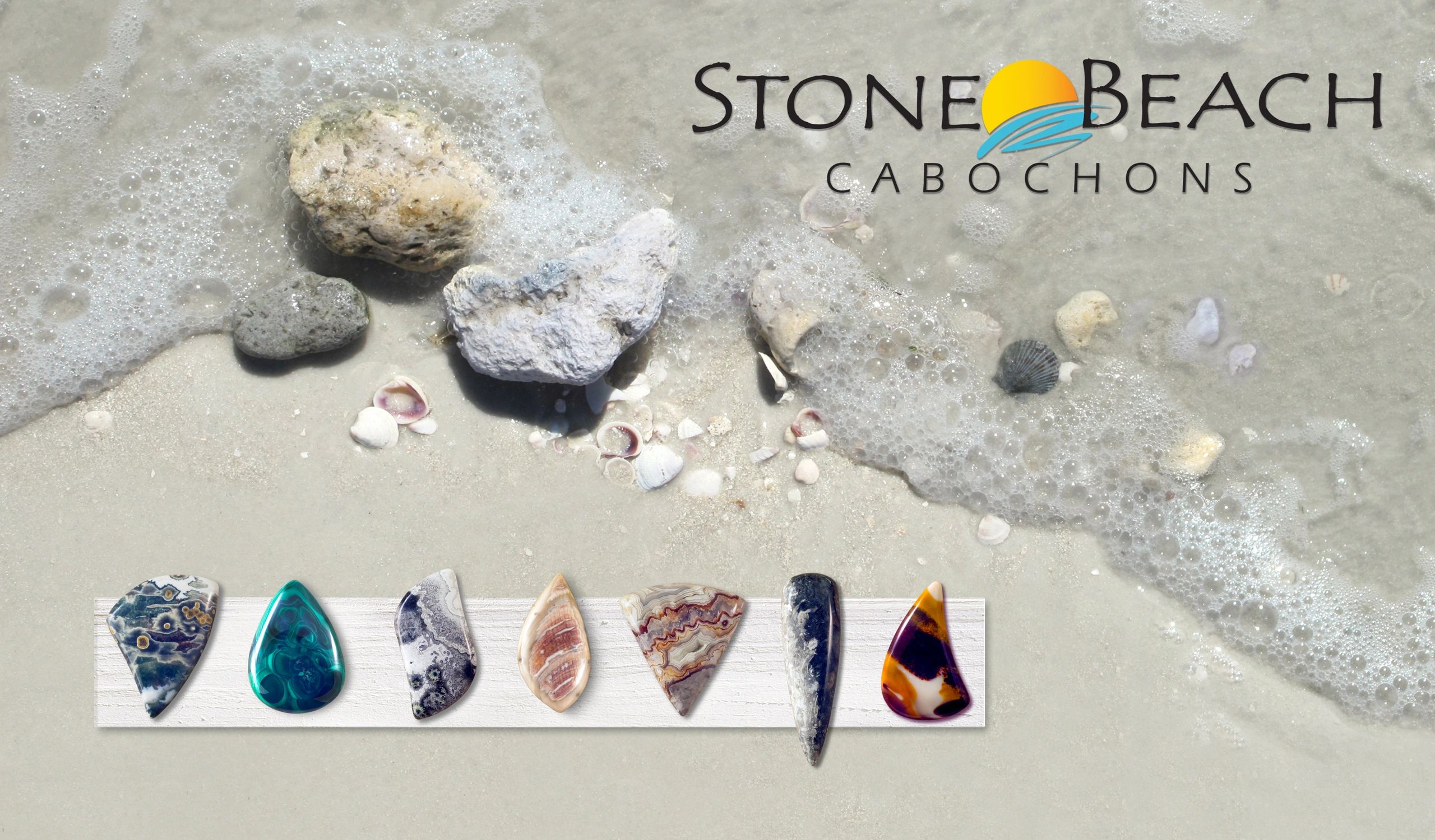 StoneBeach Cabochons - Designer Cabochons, Cabochons