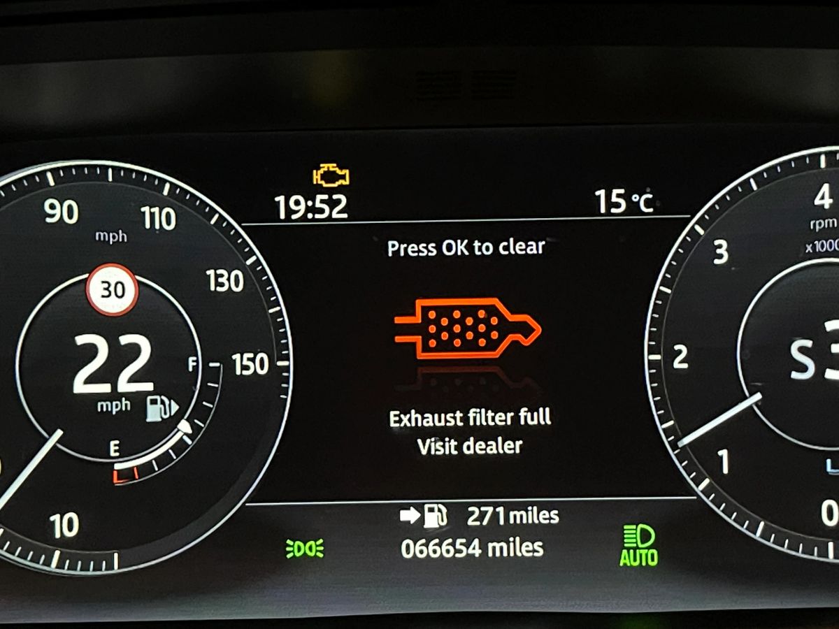 Range Rover SDV8 & SDV6 DPF Service