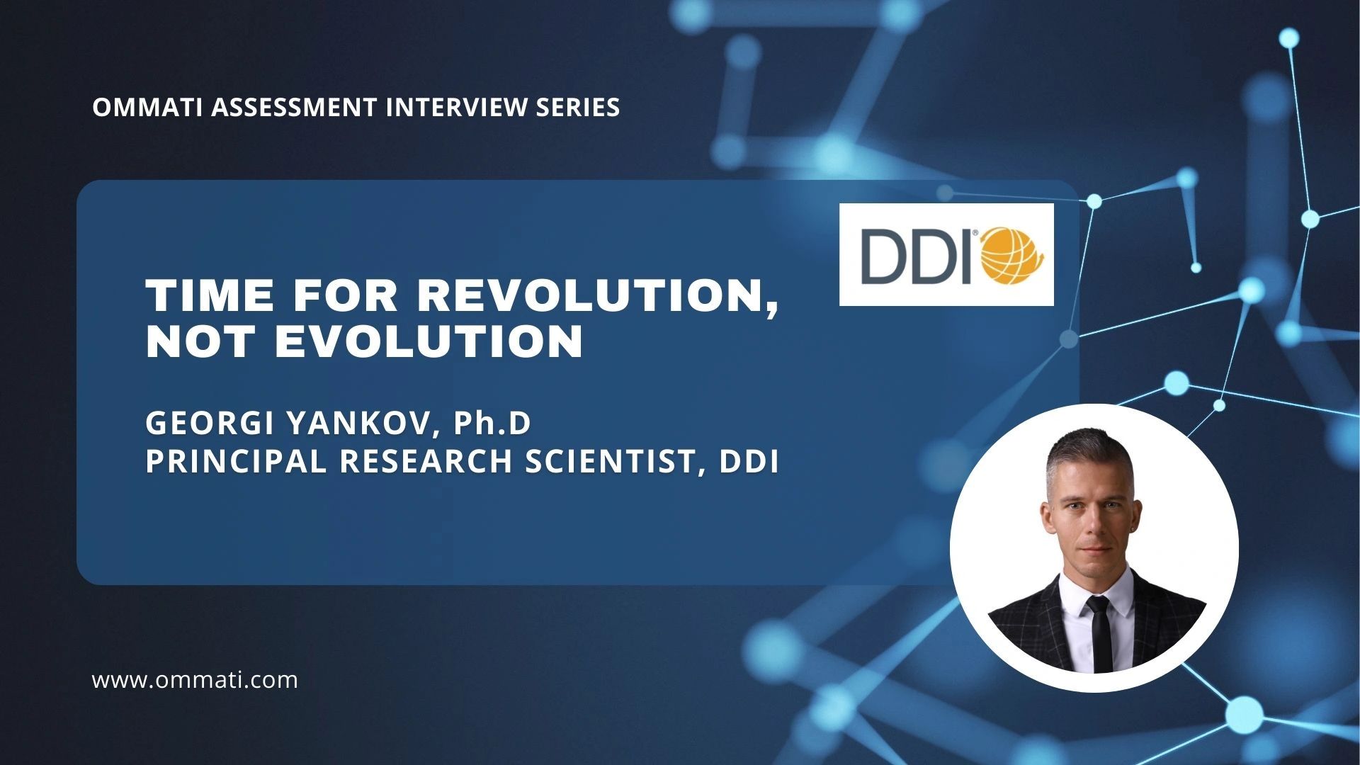 Time for Revolution, Not Evolution in Assessment
