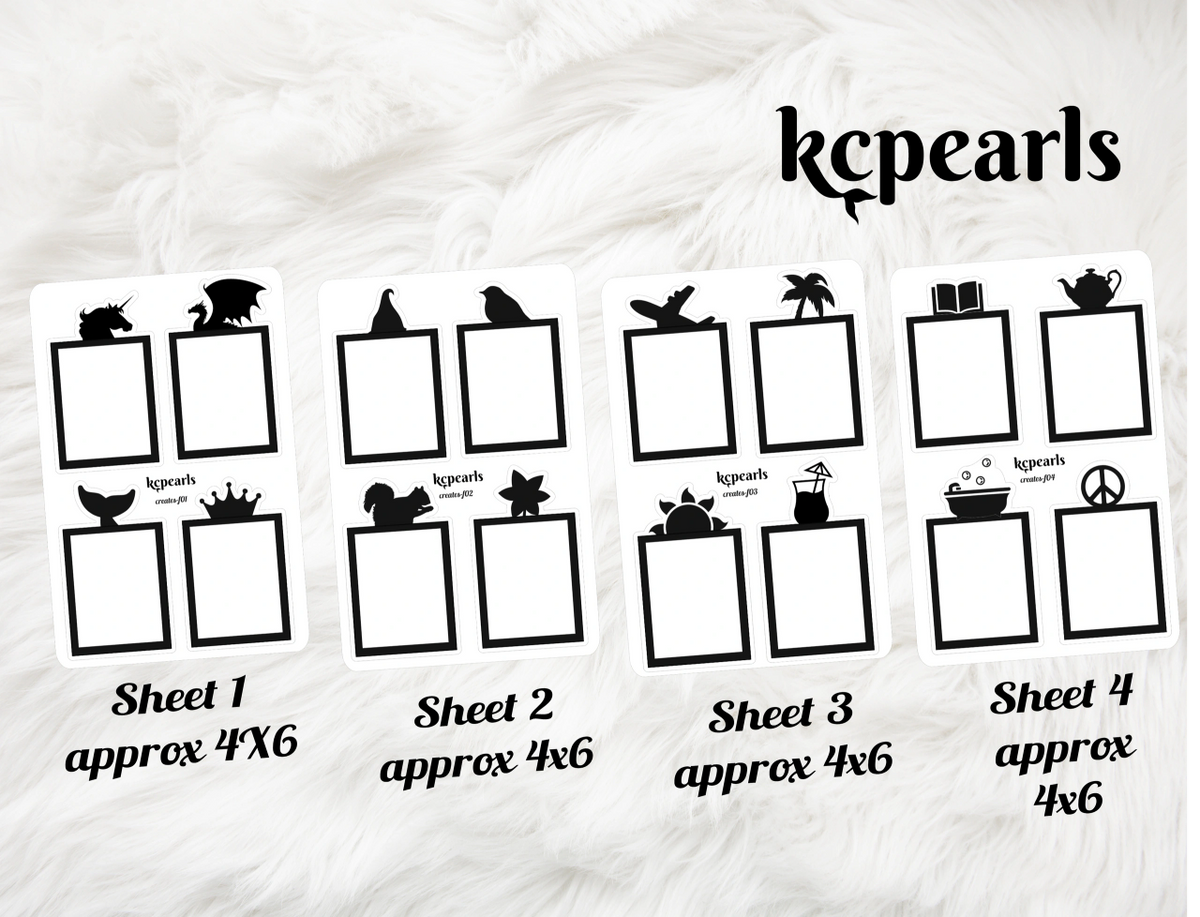 Frames Sticker Sheet Kit