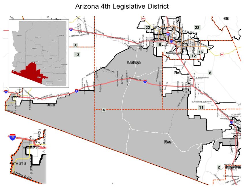 Congressional Districts | Colorado River Tea Party - Yuma