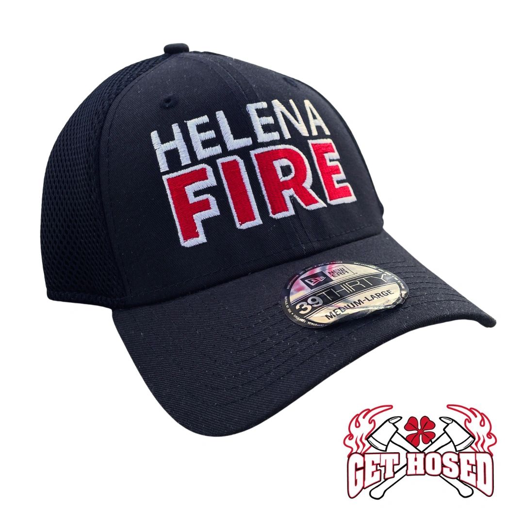 Customizable FIRE Embroidered Hat-FlexFit