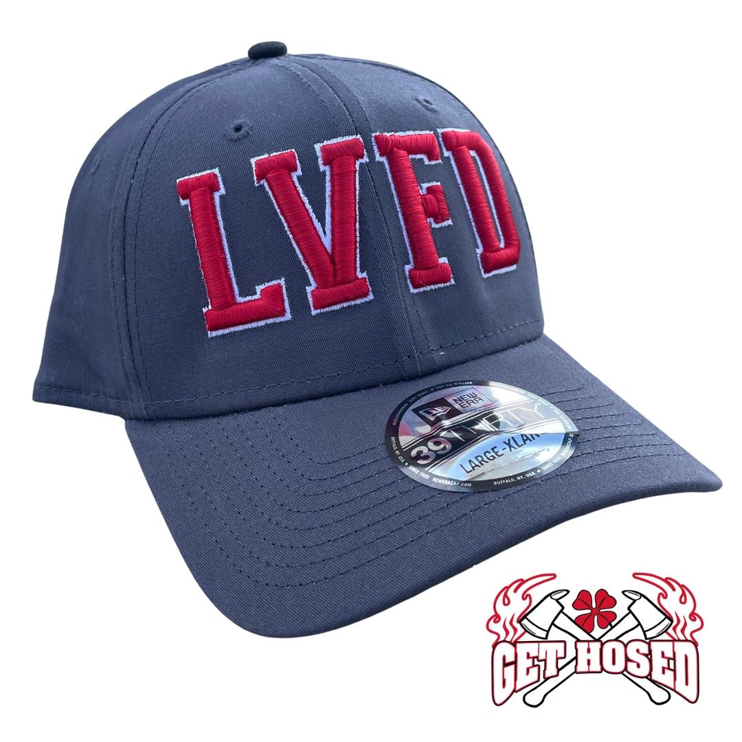 Customizable Department Initials/Numbers Puff Embroidered Hat-Adjustable