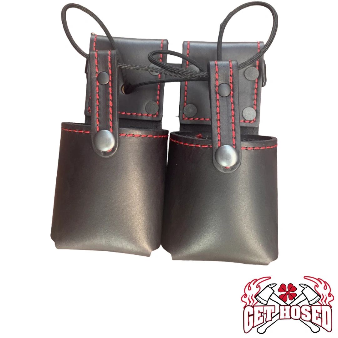 Customizable Double Universal Leather Radio Bucket