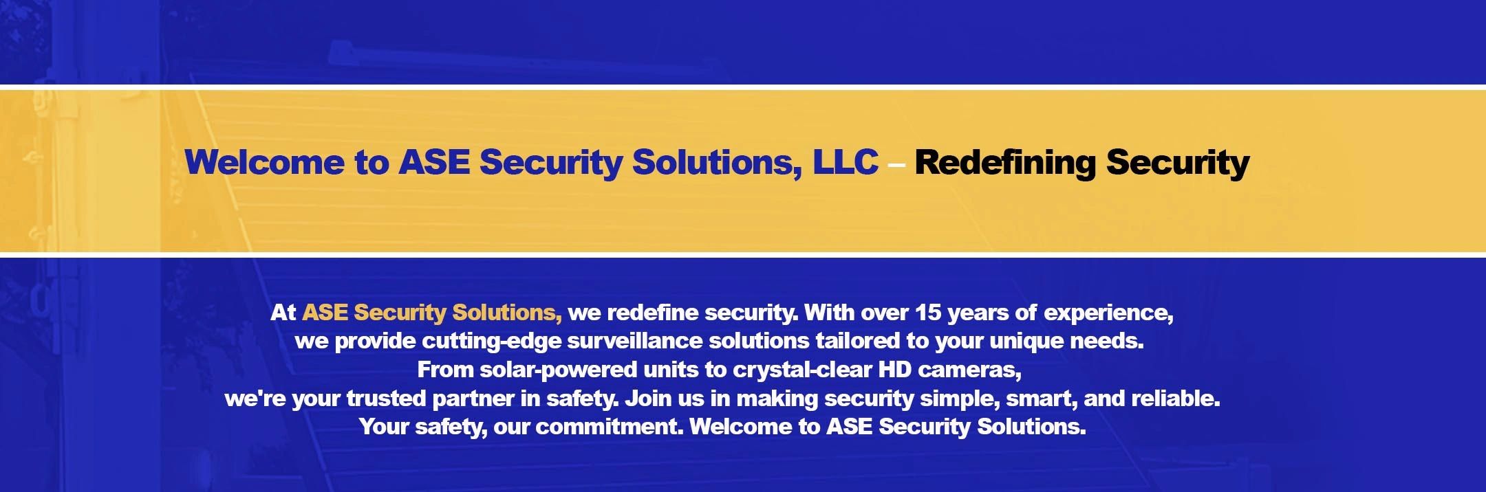 ASE SECURITY SOLUTIONS, LLC