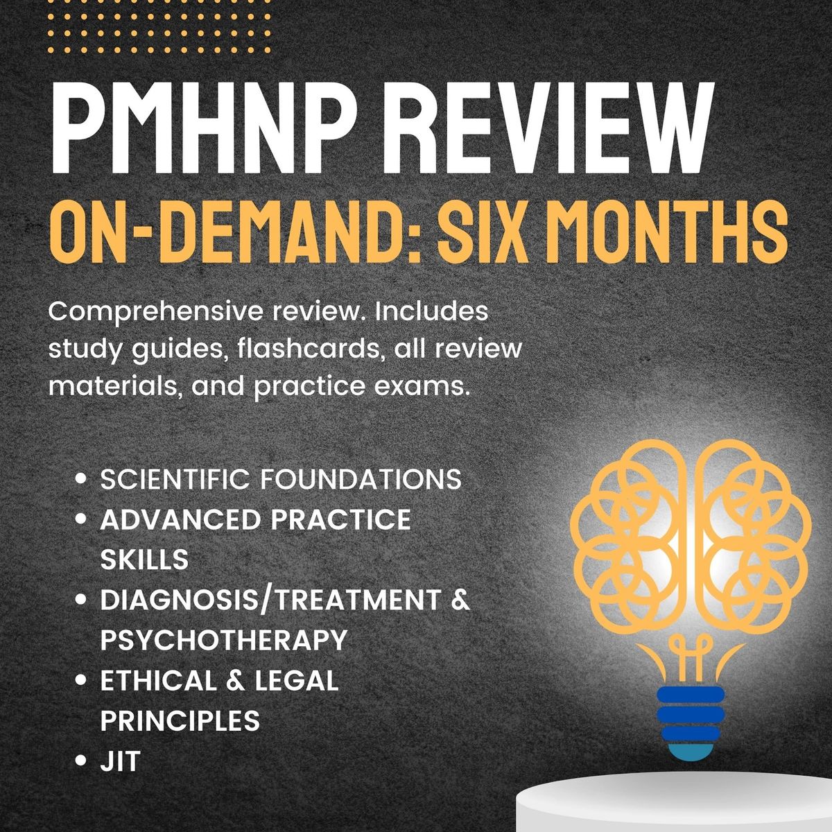PMHNP Review On-demand (Full Program - Six months access)