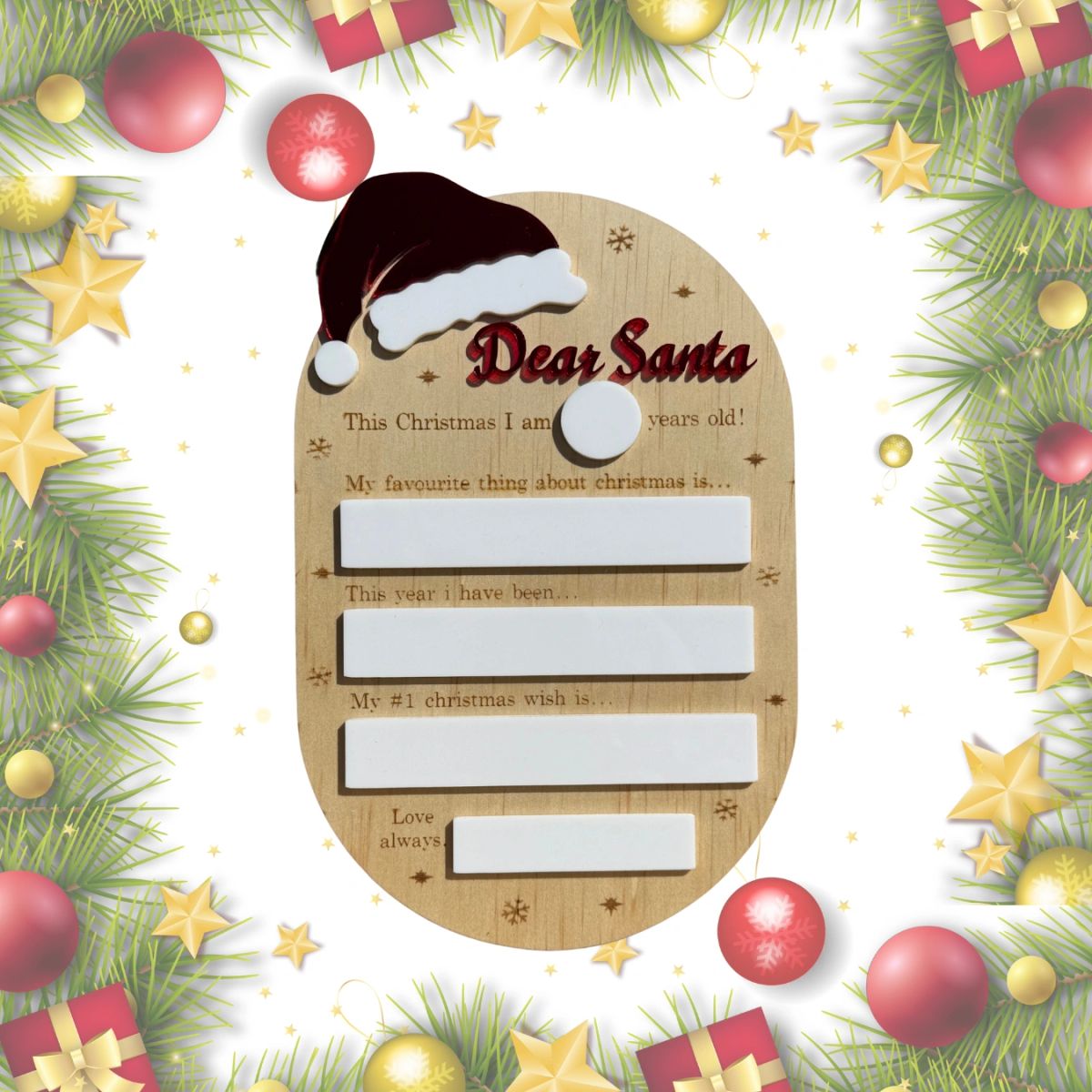 DEAR SANTA BOARD