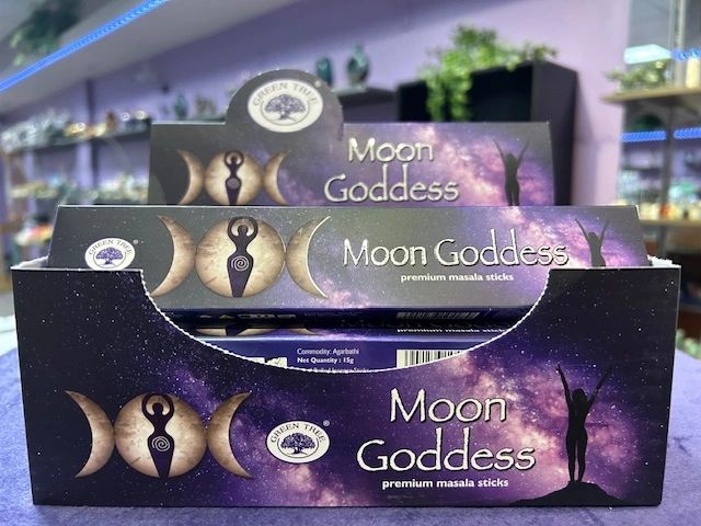 Green Tree Moon Goddess Masala Incense Sticks
