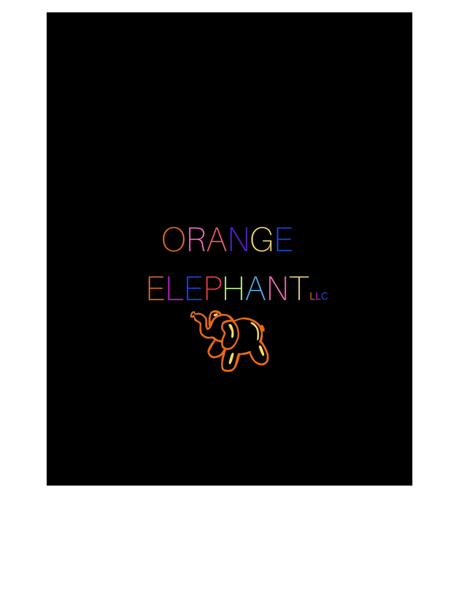 Orange Elephant
