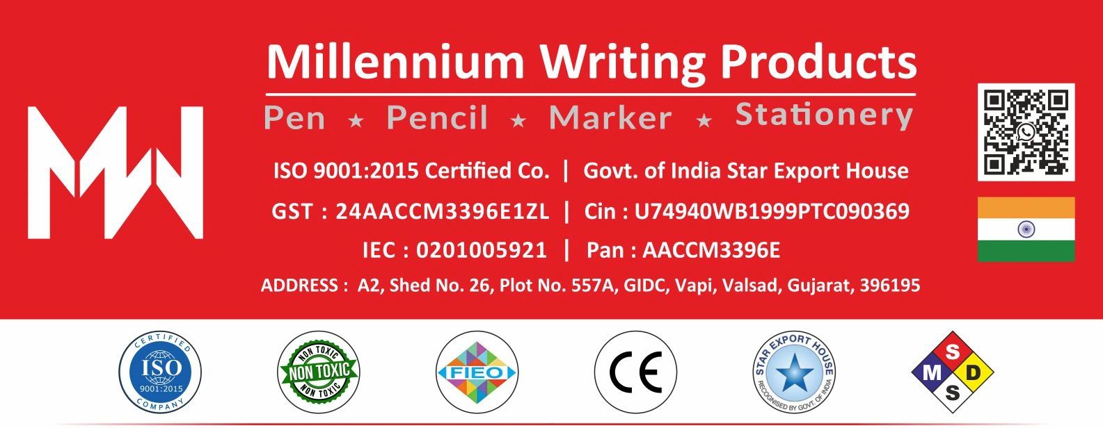 Millennium Writing Products Pvt. Ltd.