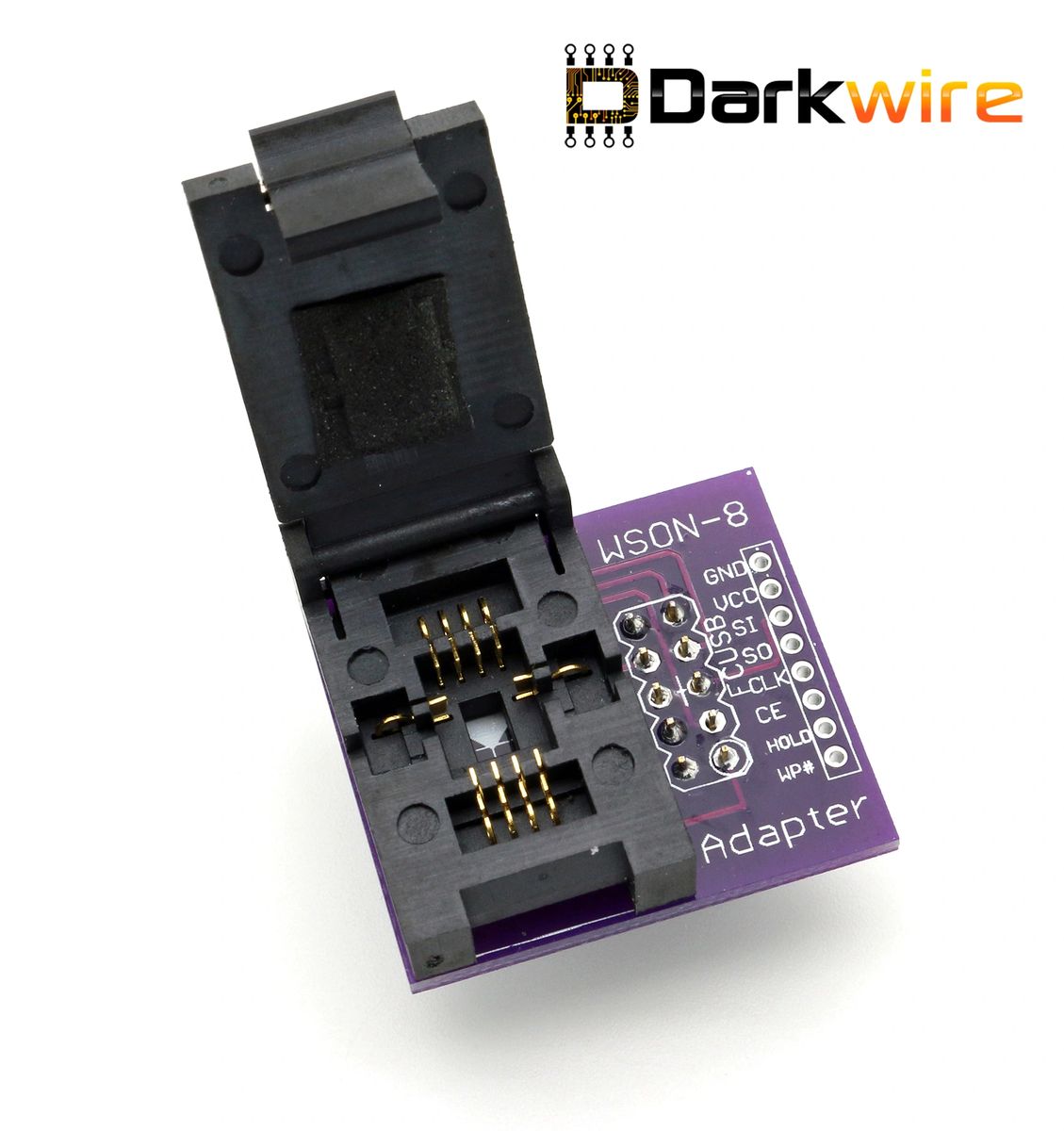 FlashcatUSB WSON8 DFN-8 MLP-8 8x6mm SPI Adapter