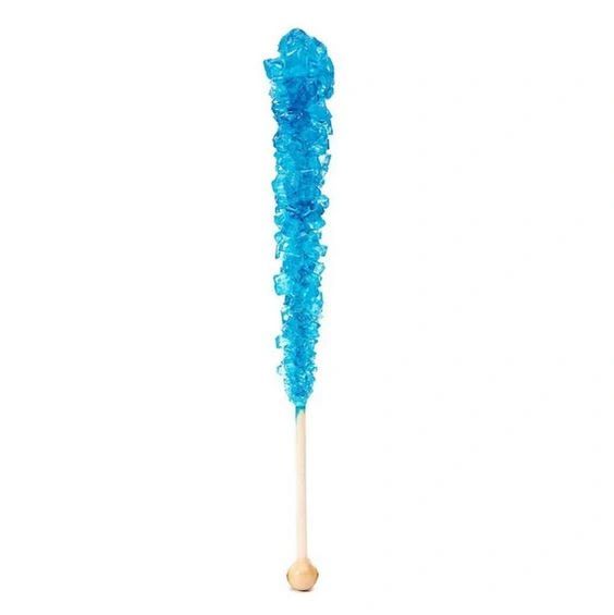 Rock Candy Sticks - Blue Raspberry