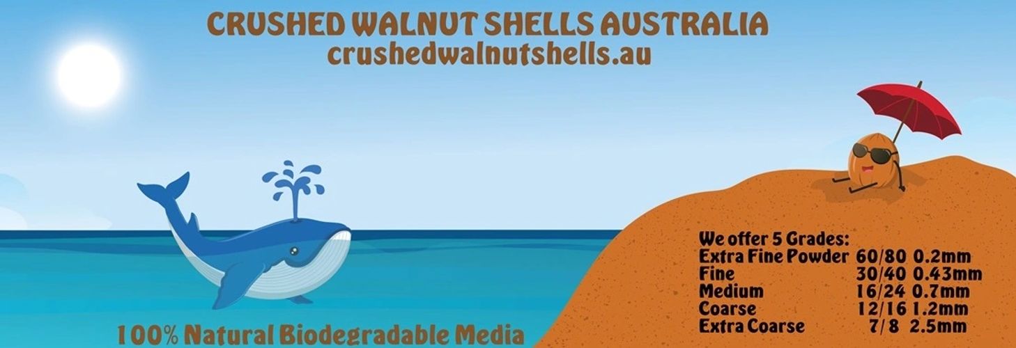 CRUSHED WALNUT SHELLS AUSTRALIA