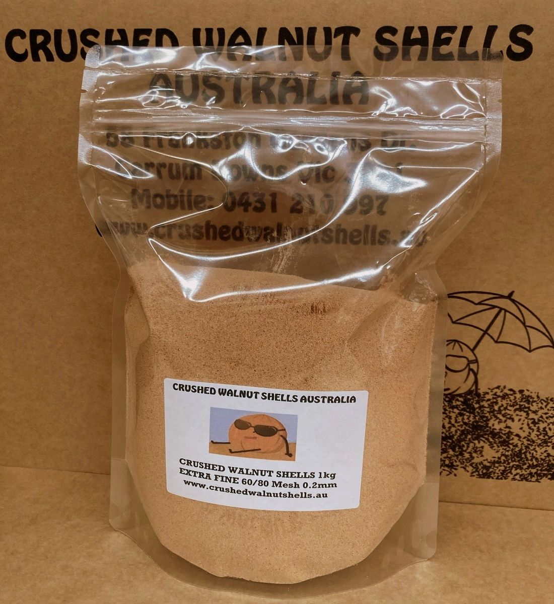 WALNUT POWDER 1kg Extra Fine Walnut Shells Ground Powder, Cosmetic ...