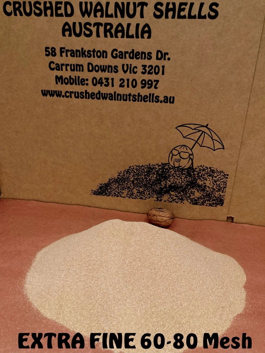 WALNUT POWDER 20kg Extra Fine Walnut Shells Ground Powder, Cosmetic ...