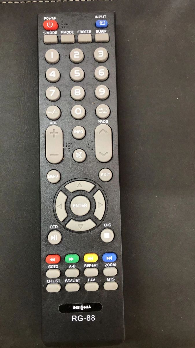 CONTROL REMOTO INSIGNIA