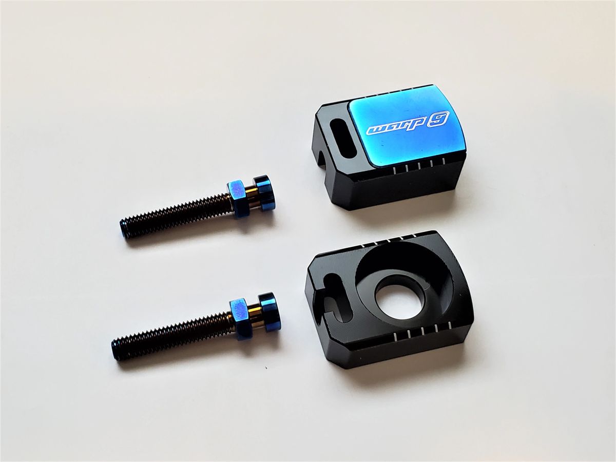Warp9 'Lock Down' Axle Blocks - SurRon/SegWay