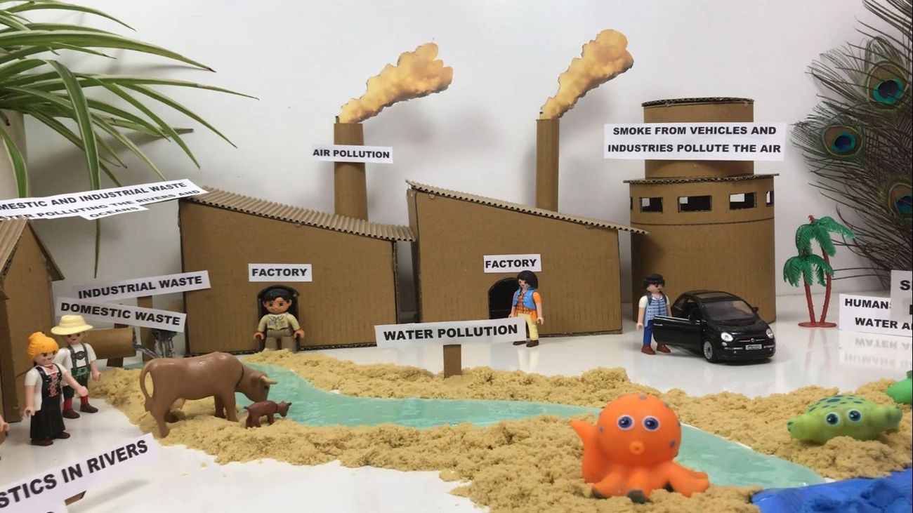 Air Pollution Model For Kids