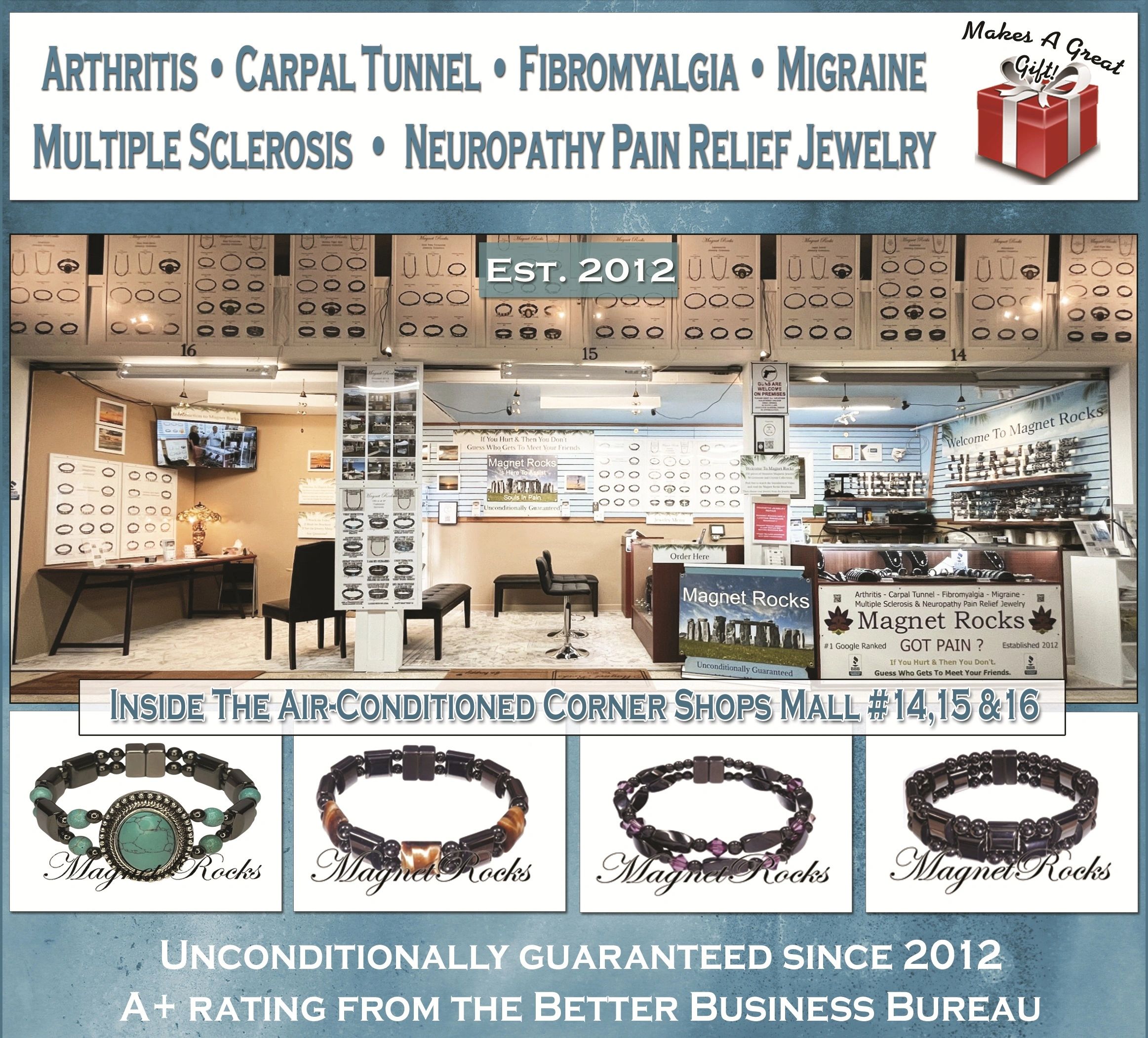 FAQ – Magnetic Jewelry & Pain Relief Jewelry | Magnet Rocks Daytona Beach