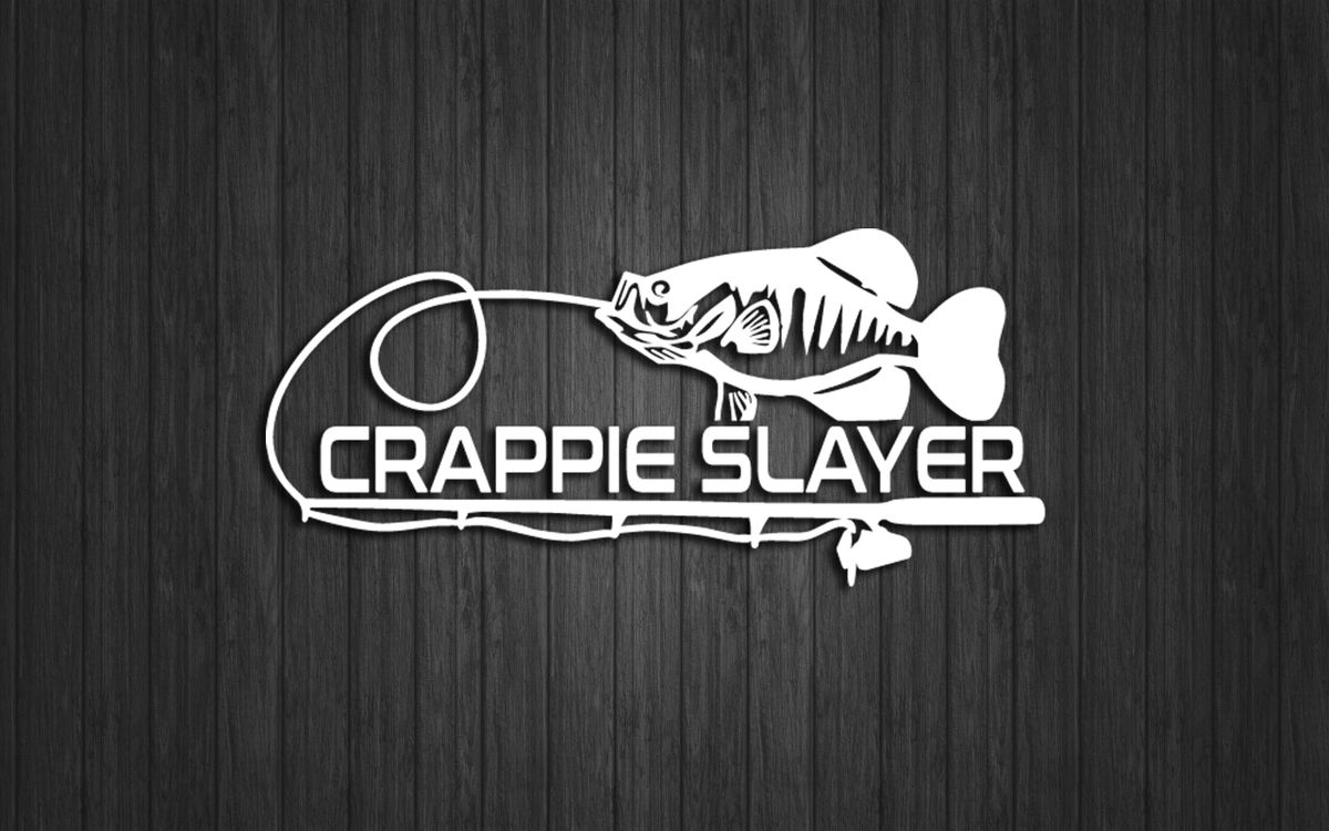 Crappie Slayer Sticker