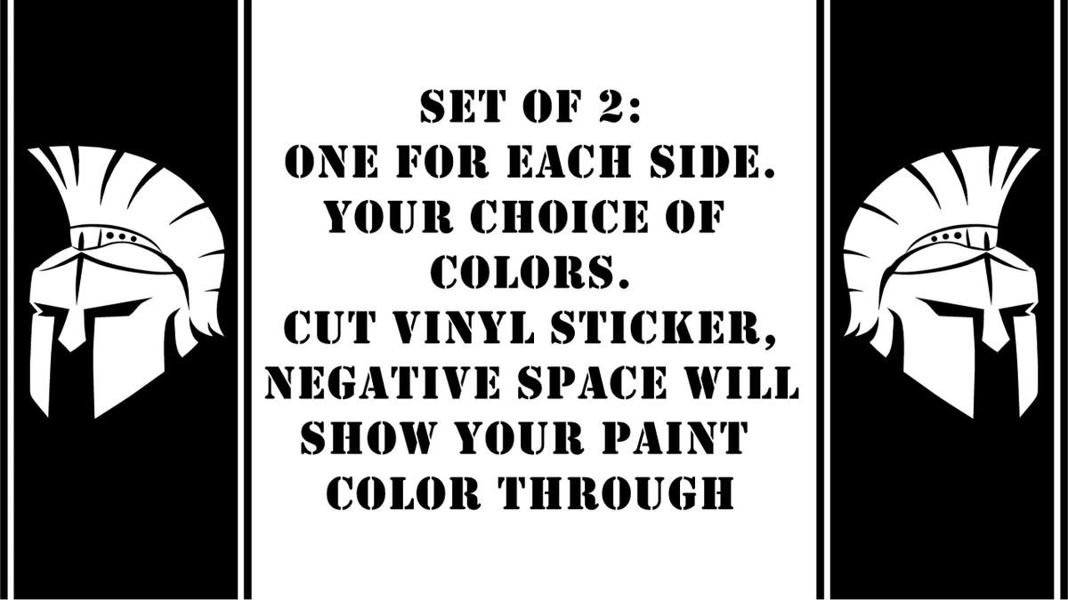 Jeep Gladiator JT - Gladiator Helmet Bedside Stickers