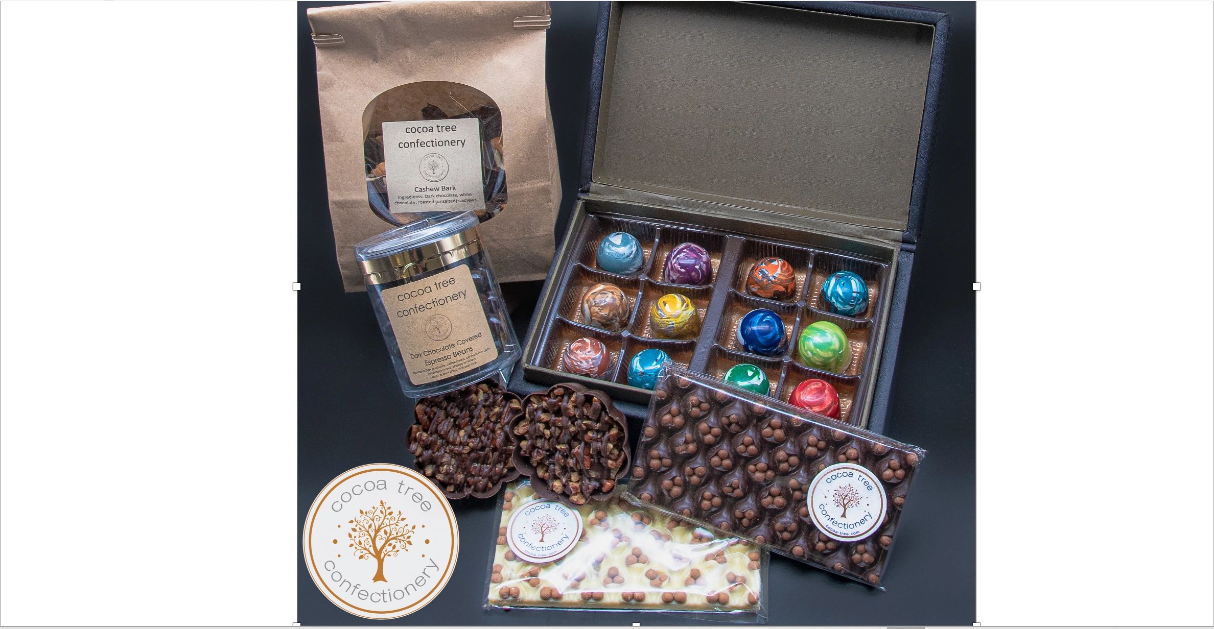 Cocoa Tree Confectionery - Chocolate, Specialty Food, Truffle