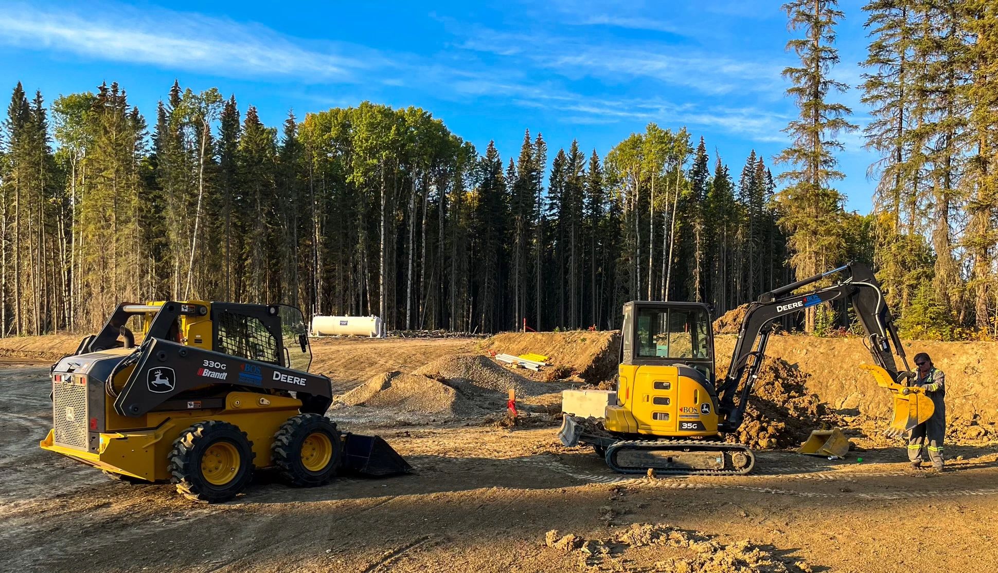Transformer Base installs, Screw Piles, Excavation & Skid Steer ...
