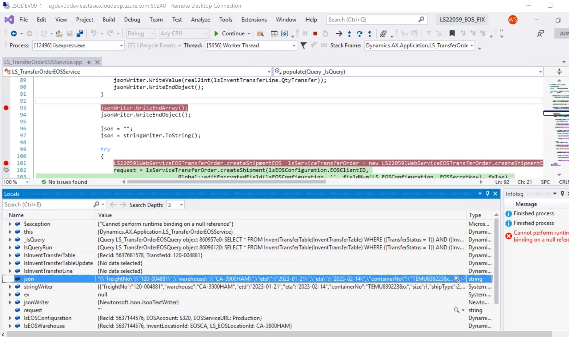 3PL API Integration with D365 FO